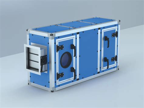 Hvac System Air Handling Unit Frame Thermal Break Extrusion Aluminum