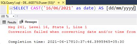 Sql Server Convert String To Date Examples Databasefaqs