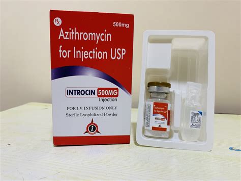 Azithromycin Injection [introcin 500] Integrated Laboratories Pvt Ltd