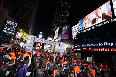 Hundreds Rode In Cycle For Survivals Times Square Takeover To Launch