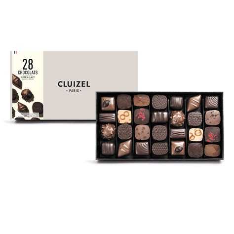 Coffret 28 Chocolats Noirs Et Laits Cluizel Cluizel