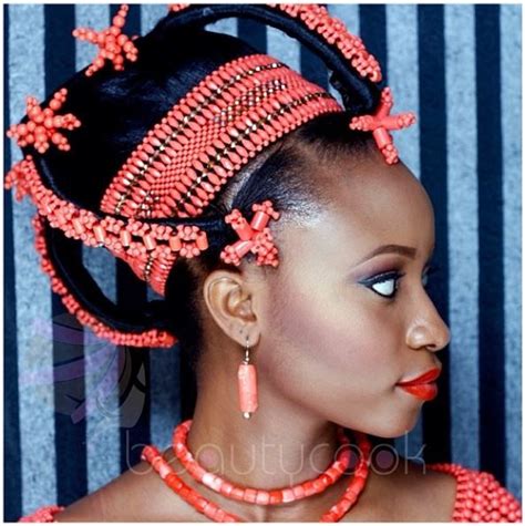 Bn Bridal Beauty Edo Brides In Beautiful Beaded Benin Wedding Attire
