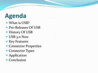 Usb Universal Serial Bus Pptx