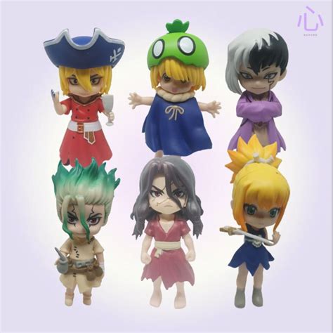 Jual Action Figure Dr Stone Ishigami Senku Suika Kohaku Asagiri