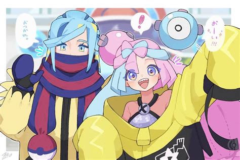 Iono Grusha And Magnemite Pokemon And 1 More Drawn By 217 Shion 407