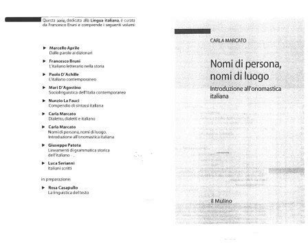 خرید و قیمت دانلود کتاب Nomi di persona nomi di luogo introduzione