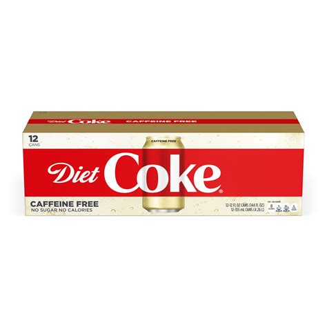 Coca Cola Caffeine Free Diet Coke 12 Oz Cans Shop Soda At H E B
