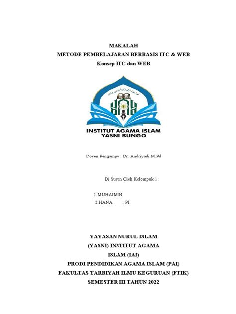 Makalah Tik Dan Web Pdf