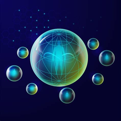 Premium Vector 3d Render Of A Sphere Future