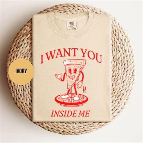 Vintage Shirt Trendy Aesthetic Tee I Want You Inside Me Dark Humor