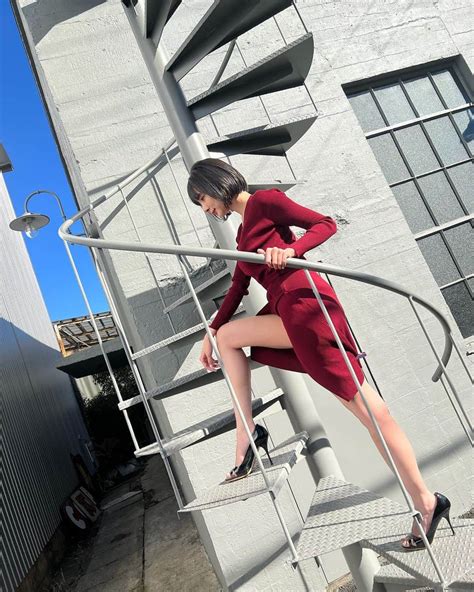 岡田紗佳さんのインスタグラム写真 岡田紗佳instagram「螺旋階段ですわ」12月5日 12時54分 Sayakaokada