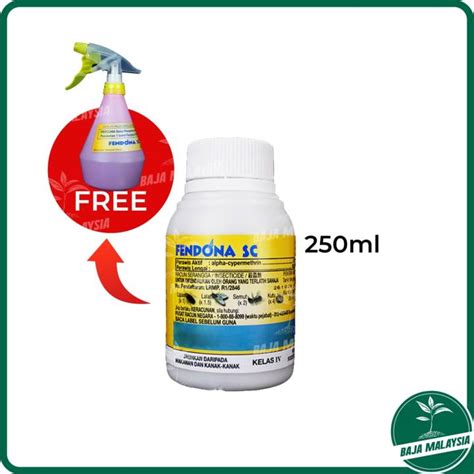 BASF Fendona FC 250ML Alpha Cypermethrin 1 47 Insecticide Bed Bug Racun Serangga Semut Lipas