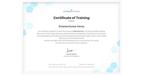 Prashant Kumar Verma On Linkedin Successfully Completed The Digital