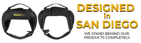 Gold Bjj Headgear For Jiu Jitsu Wrestling And Mma Cauliflower Ear