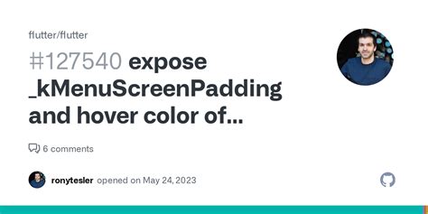 expose kmenuscreenpadding and hover color of popup menu · issue