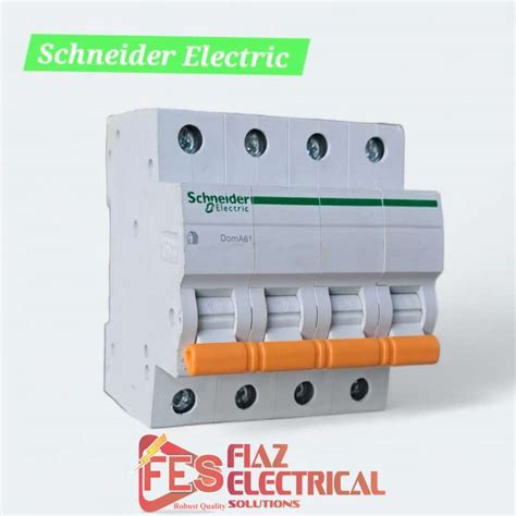 SCHNEIDER DOMAE MINIATURE CIRCUIT BREAKER IN PAKISTAN MCB POLE Fiaz Electrical Solutions