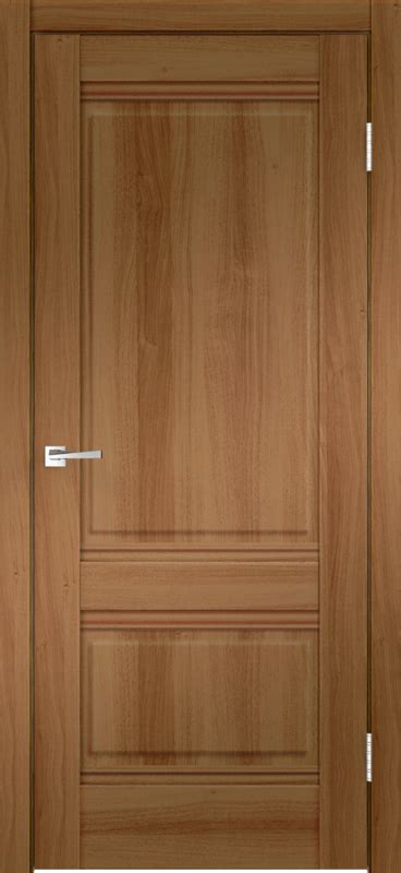 Купить Дверное полотно экошпон ЮТА глухое 2P без притвора Орех Золотой ...