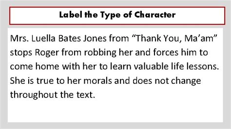 Character Types Character Types Overview Characters Can Be