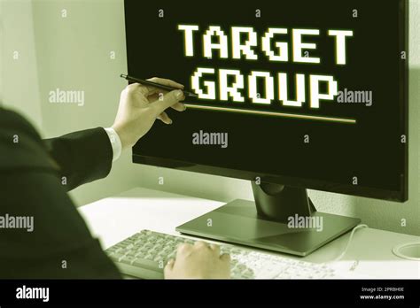 Text Showing Inspiration Target Group Business Overview Particular