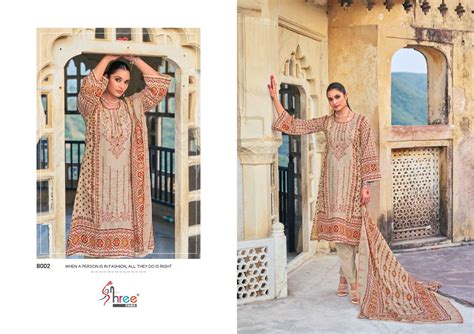 Shree Bin Saeed Lawn Collection Vol 8 Designer Pakistani Salwar Suits