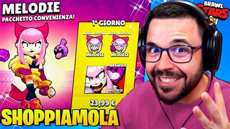 Shoppiamo Melodie Il Nuovo Brawler Di Brawl Stars Youtube