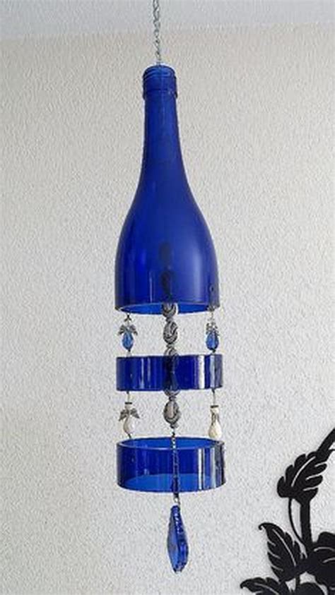 Recycled Wine Bottle Wind Chimes Recycled Things Wine Bottle Wind