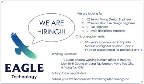 Ngo Van Thanh On Linkedin Eagle Technology Vietnam Hiện đang Cần Các