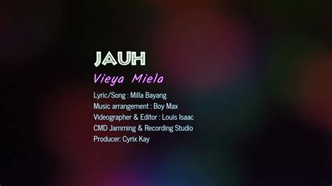 JAUH By Vieya Miela Official Music Video YouTube Music