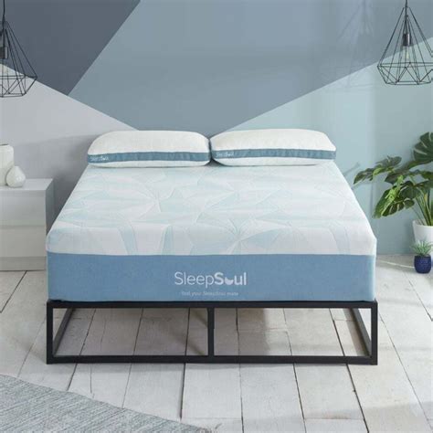 SleepSoul Orion King Size Cool Gel Pocket Spring Mattress Foam Fabric Vacuum Packed