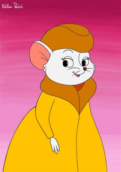 Miss Bianca Yellow Coat The Rescuers By Nathanparisi On Deviantart