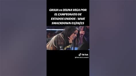 Giulia Vs Zelina Vega Youtube