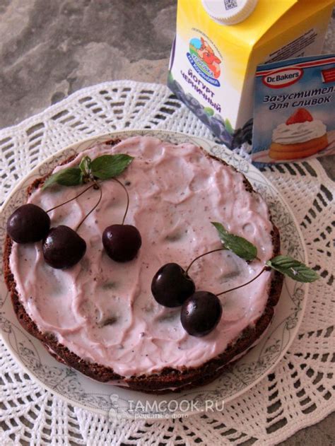 Крем для торта из питьевого йогурта — рецепт с фото Торт Крем Йогурт