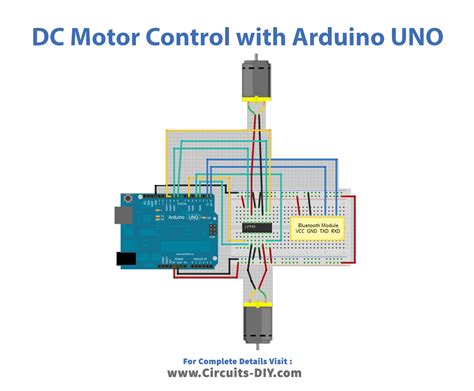 How To Interface 2 Dc Motors Via Bluetooth With Arduino Uno