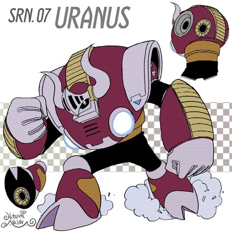 Uranus Mega Man And 3 More Drawn By Arigahitoshi Danbooru