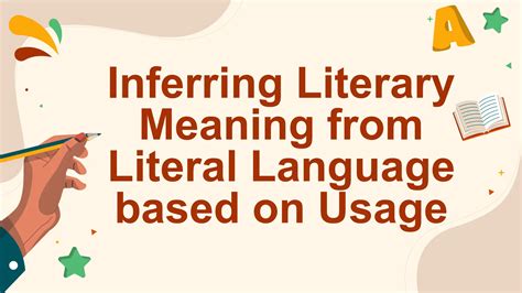 21st century literature inferring literary meaning based on usage pptx