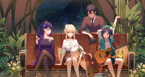Anime Picture Genshin Impact 7680x4104 777624 En