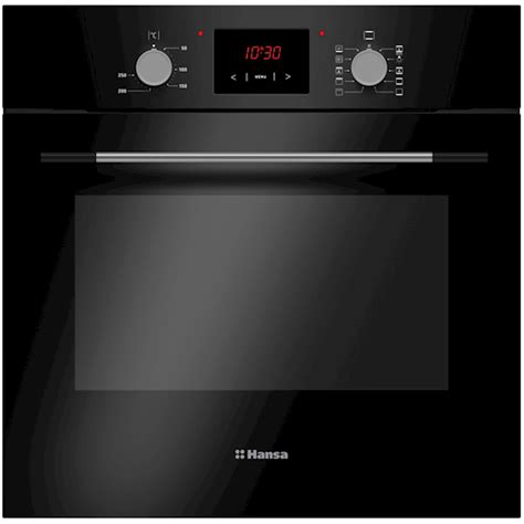 ჩასაშენებელი ღუმელი Hansa BOES68460 62L, 3500W, Black | 104503 ...