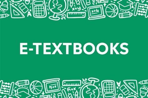 Electronic Textbooks