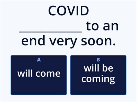 Future Simple Vs Future Continuous Quiz