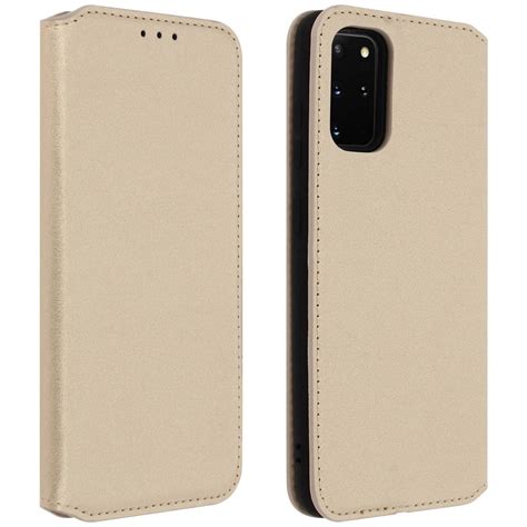 Samsung Galaxy S Plus Etui Etui Folio Portfel Funkcja Wsparcie Złoty Avizar Sklep EMPIK