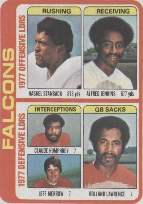 1978 Topps Alfred Jenkins Claude Humphrey Haskel Stanback 501 For Sale