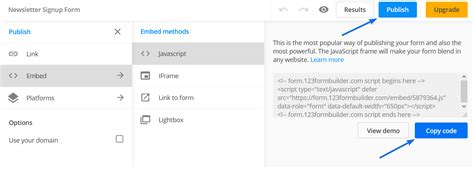 Alternative Methods To Publish Your Forms On Wix 123formbuilder
