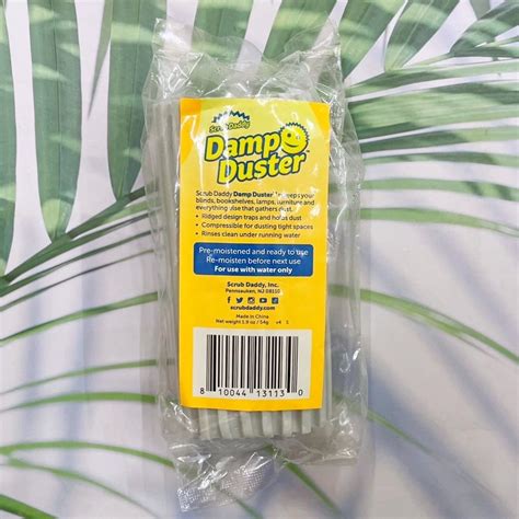 Scrub Daddy® Damp Duster ฟองน้ำอเนกประสงค์ ดักจับฝุ่น Magical Dust