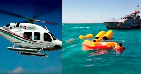 Hallan Sin Vida A Tripulantes De Helicóptero De Pemex Accidentado