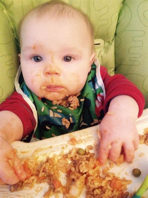 Maxime Mois Riz B B Mange Seul