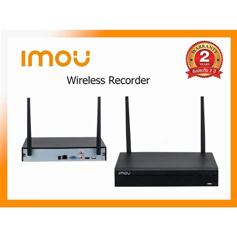 IMOU เครองบกทกไรสาย NVR WIFI 8 ชอง Wireless Recorder รน