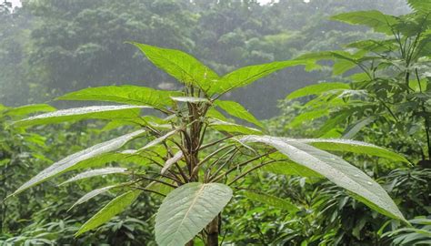 Premium Photo The Cassava Tree In The Cassava Mite Is Growing During