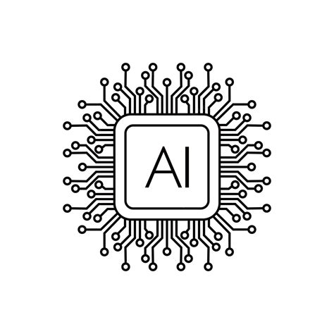 Premium Vector Ai Processor Vector Icon For Websites And Mobile Cpu Sign And Symbol