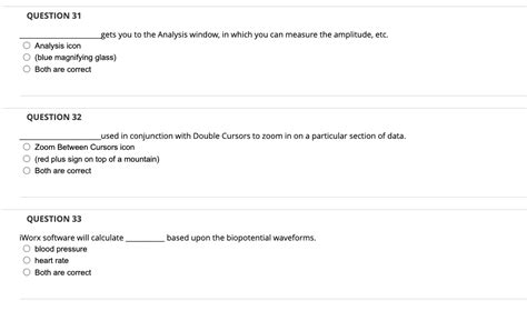 Solved Gets You To The Analysis Window In Which You Can