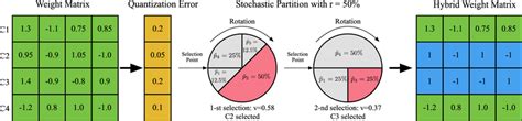Illustration Of The Stochastic Quantization Procedure Given The Weight